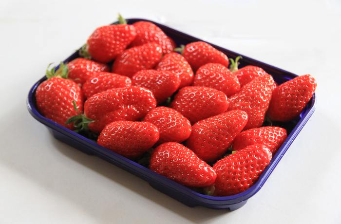 Remplissage de barquettes de fruits | Contrôle du poids des barquettes